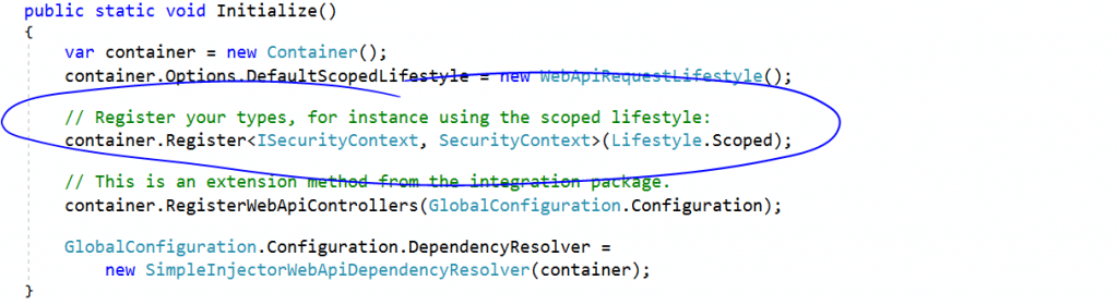 Internal classes (SimpleInjector) - Bergler ICT